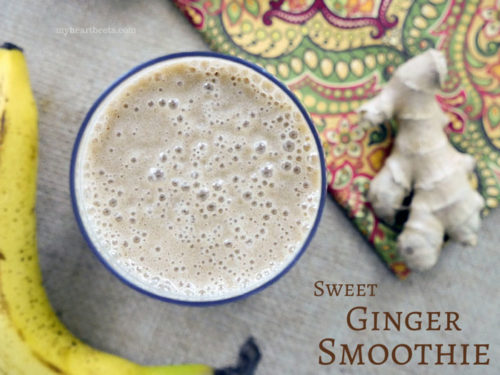 Sweet Ginger Smoothie | My Heart Beets