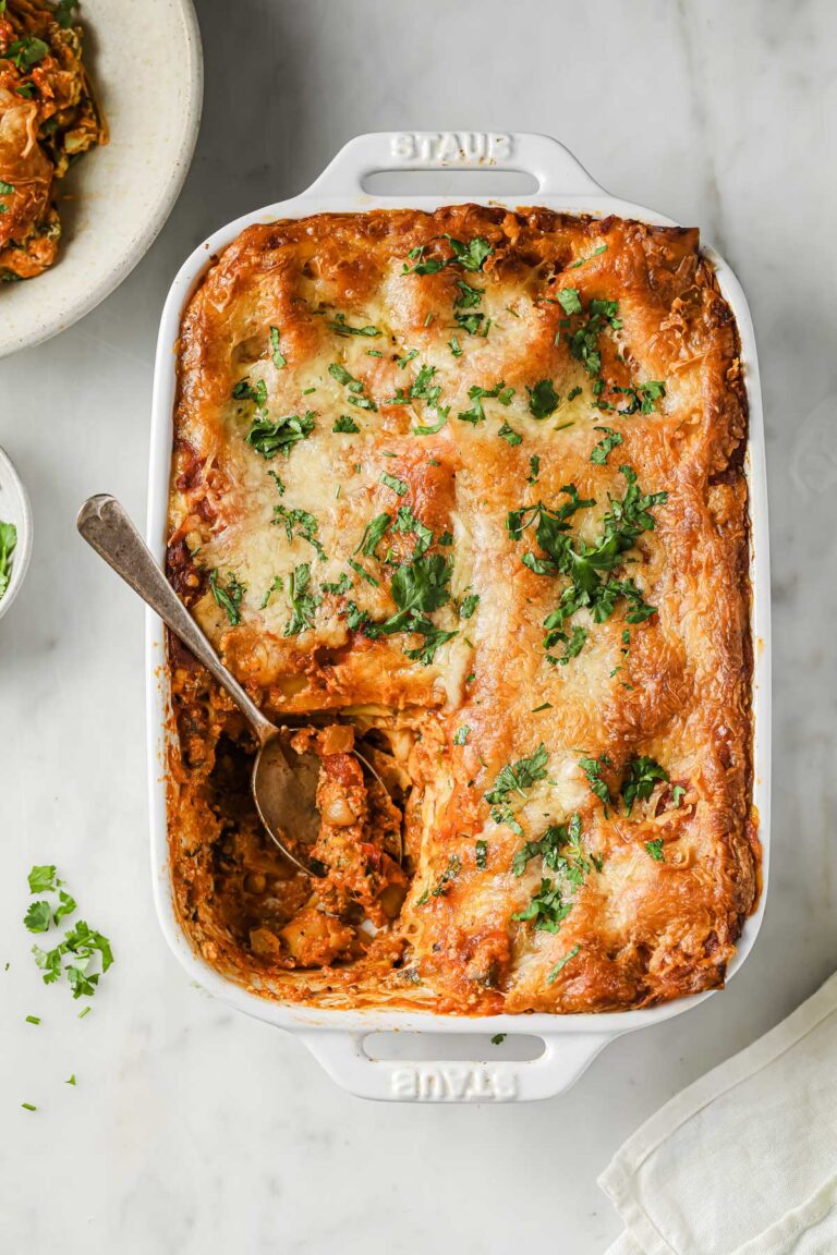 Indian Style Vegetable Lasagna | My Heart Beets
